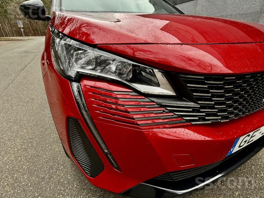 Sarkans Peugeot 3008 2021 Rīga, ar dzinēja tilpumu 1.50 L un nobraukumu 57 tūkst. km par 18890 €, foto 8 vietnē AUTOMOTO.COM.LV