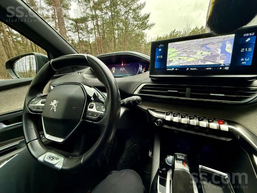 Sarkans Peugeot 3008 2021 Rīga, ar dzinēja tilpumu 1.50 L un nobraukumu 57 tūkst. km par 18890 €, foto 10 vietnē AUTOMOTO.COM.LV