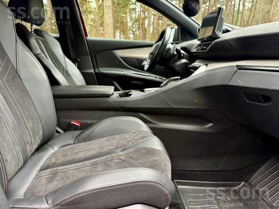 Sarkans Peugeot 3008 2021 Rīga, ar dzinēja tilpumu 1.50 L un nobraukumu 57 tūkst. km par 18890 €, foto 16 vietnē AUTOMOTO.COM.LV