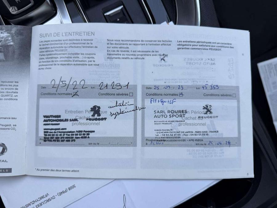 Красный Пежо 3008 2021 в Шяуляй, объемом двигателя 1.50 л и пробегом 92 тыс. км за 20558 €, фото 34 на AUTOMOTO.COM.LV