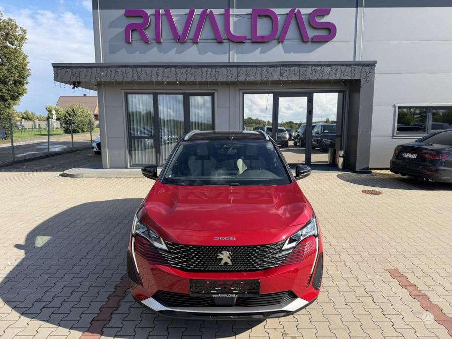 Sarkans Peugeot 3008 2021 Šauļi, ar dzinēja tilpumu 1.60 L un nobraukumu 43 tūkst. km par 21990 €, foto 5 vietnē AUTOMOTO.COM.LV