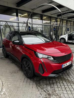 Sarkans Peugeot 3008 2021 Viļņa, ar dzinēja tilpumu 1.20 L un nobraukumu 66 tūkst. km par 19300 €, foto 5 vietnē AUTOMOTO.COM.LV