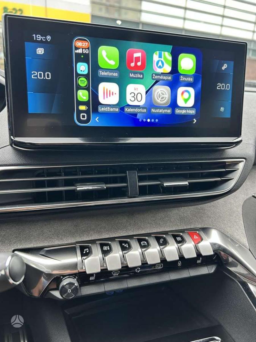 Sarkans Peugeot 3008 2021 Viļņa, ar dzinēja tilpumu 1.20 L un nobraukumu 66 tūkst. km par 19300 €, foto 32 vietnē AUTOMOTO.COM.LV