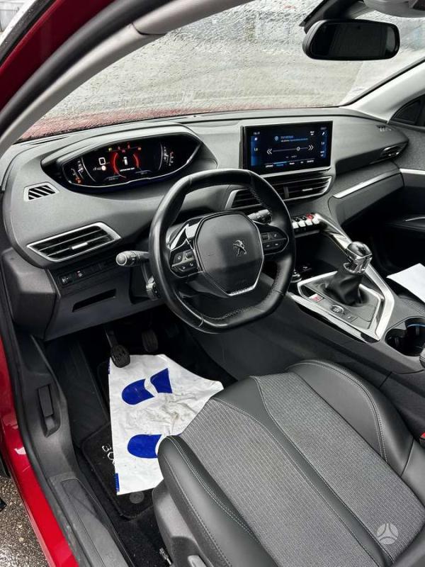 Red Peugeot 3008 2021 in Panevezys, with an engine capacity of 1.50 L and mileage of 238 thousand km for 11700 €, photo 11 on AUTOMOTO.COM.LV