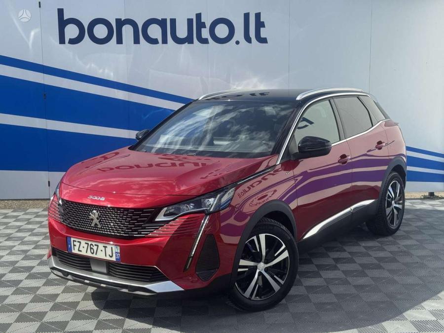 Red Peugeot 3008 2021 in Kaunas, with an engine capacity of 1.50 L and mileage of 190 thousand km for 13250 €, photo 1 on AUTOMOTO.COM.LV