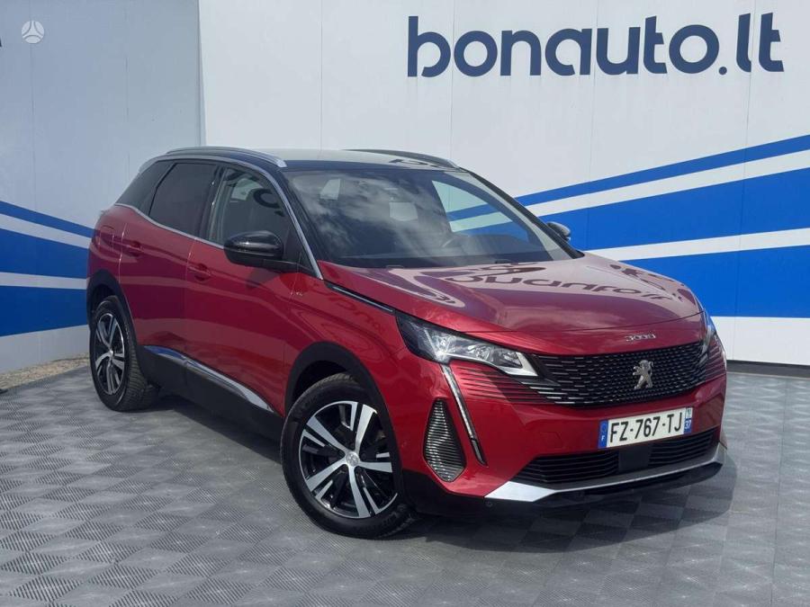 Red Peugeot 3008 2021 in Kaunas, with an engine capacity of 1.50 L and mileage of 190 thousand km for 13250 €, photo 3 on AUTOMOTO.COM.LV