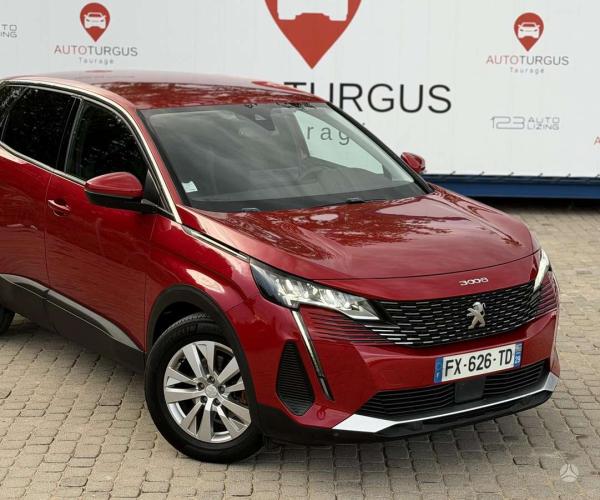 Red Peugeot 3008 2021 in Taurage, with an engine capacity of 1.50 L and mileage of 168 thousand km for 11979 €, photo 5 on AUTOMOTO.COM.LV