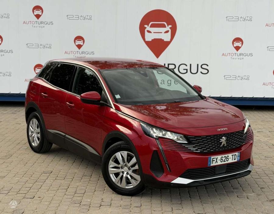 Red Peugeot 3008 2021 in Taurage, with an engine capacity of 1.50 L and mileage of 168 thousand km for 11979 €, photo 10 on AUTOMOTO.COM.LV