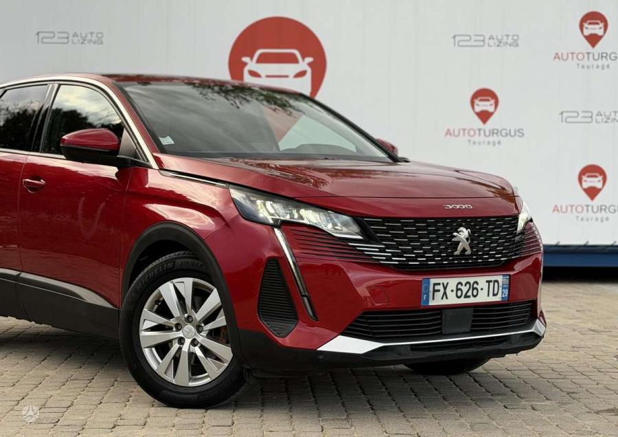 Red Peugeot 3008 2021 in Taurage, with an engine capacity of 1.50 L and mileage of 168 thousand km for 11979 €, photo 11 on AUTOMOTO.COM.LV