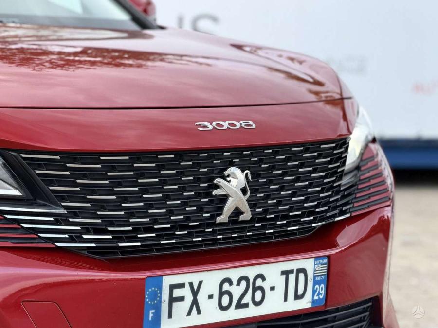 Red Peugeot 3008 2021 in Taurage, with an engine capacity of 1.50 L and mileage of 168 thousand km for 11979 €, photo 12 on AUTOMOTO.COM.LV