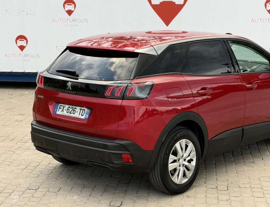 Red Peugeot 3008 2021 in Taurage, with an engine capacity of 1.50 L and mileage of 168 thousand km for 11979 €, photo 20 on AUTOMOTO.COM.LV