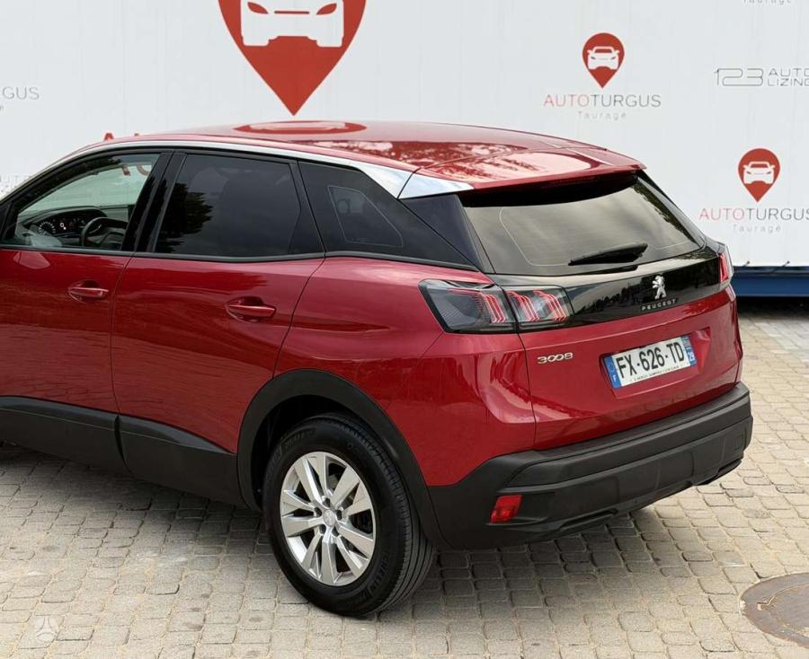 Red Peugeot 3008 2021 in Taurage, with an engine capacity of 1.50 L and mileage of 168 thousand km for 11979 €, photo 22 on AUTOMOTO.COM.LV