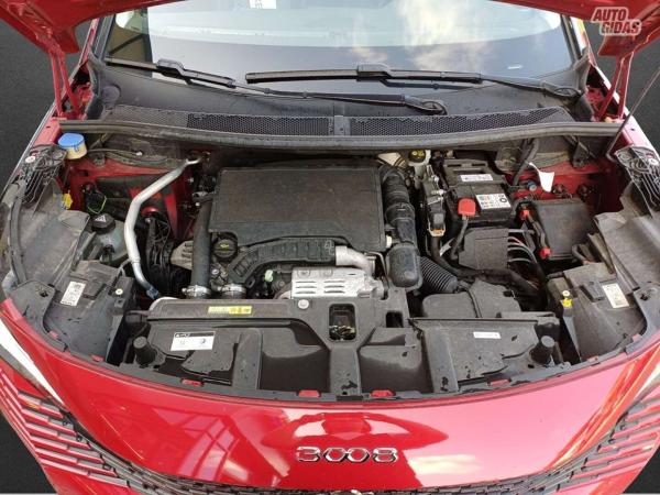 Red Peugeot 3008 2022 in Kaunas, with an engine capacity of 1.20 L and mileage of 48 thousand km for 21864 €, photo 7 on AUTOMOTO.COM.LV