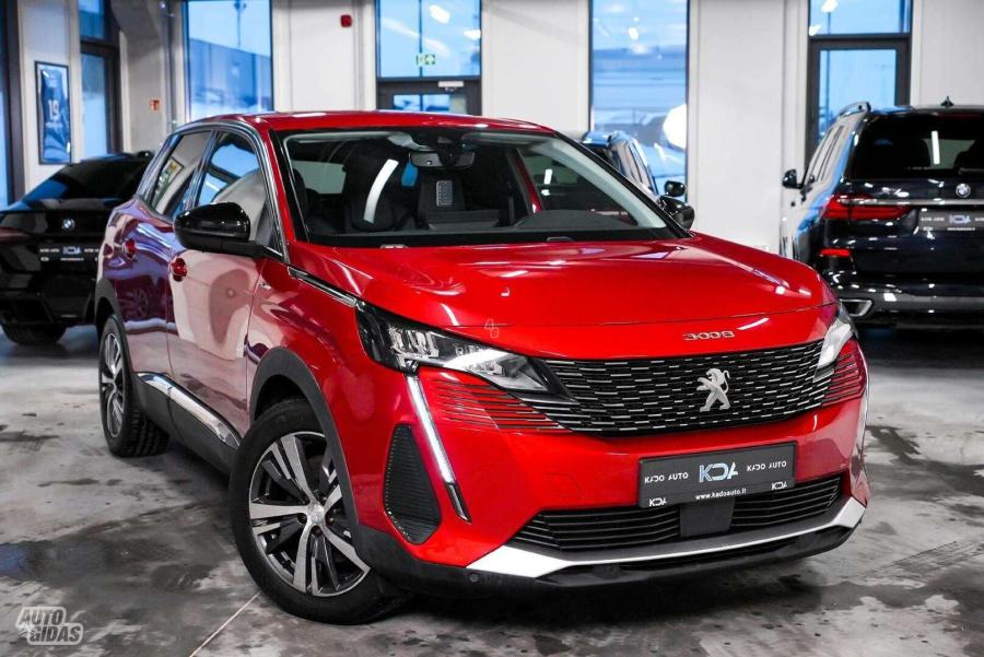 Sarkans Peugeot 3008 2022 Marijampole, ar dzinēja tilpumu 1.60 L un nobraukumu 124 tūkst. km par 18950 €, foto 2 vietnē AUTOMOTO.COM.LV