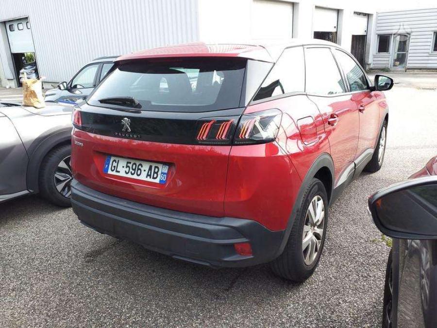 Red Peugeot 3008 2022 in Vilnius, with an engine capacity of 1.20 L and mileage of 76 thousand km for 16940 €, photo 4 on AUTOMOTO.COM.LV