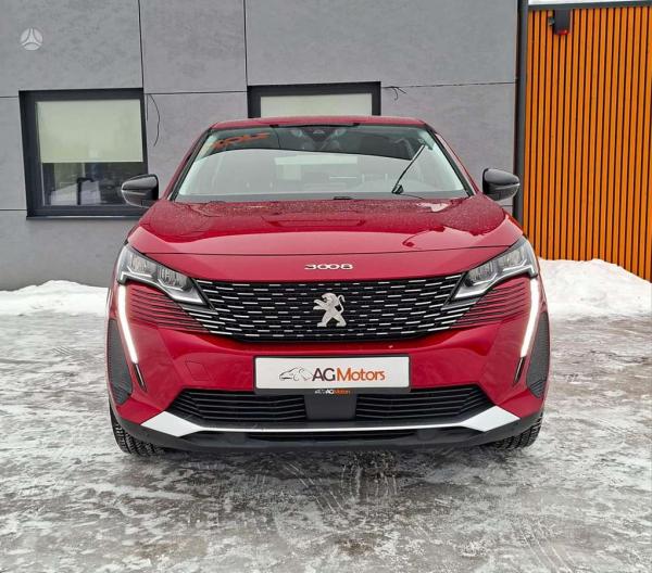Sarkans Peugeot 3008 2022 Viļņa, ar dzinēja tilpumu 1.20 L un nobraukumu 76 tūkst. km par 16940 €, foto 3 vietnē AUTOMOTO.COM.LV