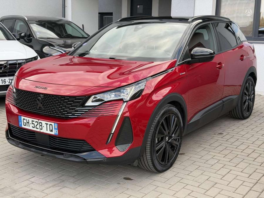 Красный Пежо 3008 2022 в Каунас, объемом двигателя 1.60 л и пробегом 150 тыс. км за 19999 €, фото 1 на AUTOMOTO.COM.LV
