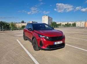 Sarkans Peugeot 3008 2022 Narva, ar dzinēja tilpumu 1.50 L un nobraukumu 77 tūkst. km par 22000 €, foto 8 vietnē AUTOMOTO.COM.LV