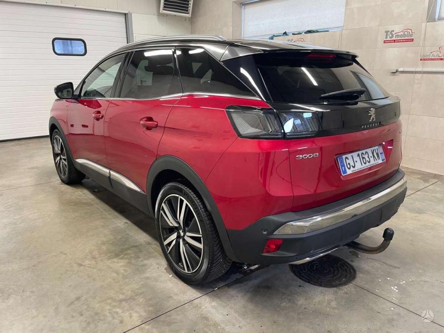 Sarkans Peugeot 3008 2022 Marijampole, ar dzinēja tilpumu 1.20 L un nobraukumu 150 tūkst. km par 17182 €, foto 5 vietnē AUTOMOTO.COM.LV