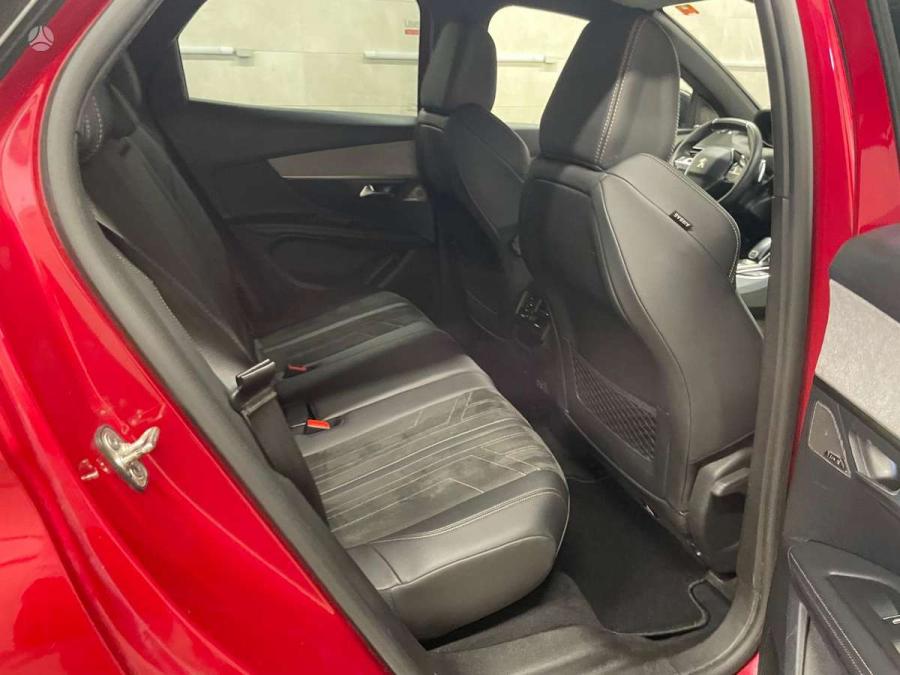 Sarkans Peugeot 3008 2022 Marijampole, ar dzinēja tilpumu 1.20 L un nobraukumu 150 tūkst. km par 17182 €, foto 19 vietnē AUTOMOTO.COM.LV