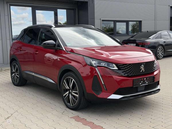 Sarkans Peugeot 3008 2022 Šauļi, ar dzinēja tilpumu 1.60 L un nobraukumu 152 tūkst. km par 21990 €, foto 2 vietnē AUTOMOTO.COM.LV