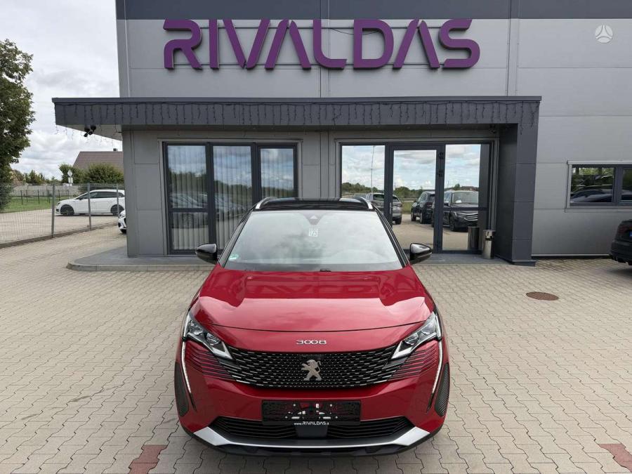 Sarkans Peugeot 3008 2022 Šauļi, ar dzinēja tilpumu 1.60 L un nobraukumu 152 tūkst. km par 21990 €, foto 6 vietnē AUTOMOTO.COM.LV
