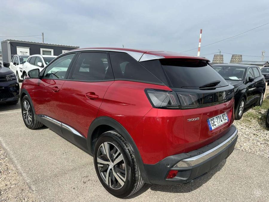 Red Peugeot 3008 2022 in Vilnius, with an engine capacity of 1.50 L and mileage of 177 thousand km for 13914 €, photo 5 on AUTOMOTO.COM.LV