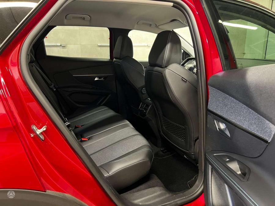 Red Peugeot 3008 2022 in Marijampole, with an engine capacity of 1.20 L and mileage of 147 thousand km for 14254 €, photo 11 on AUTOMOTO.COM.LV