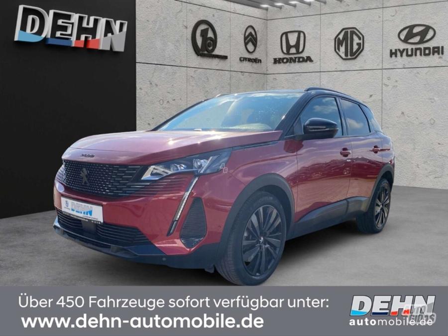 Sarkans Peugeot 3008 2023 Kauņa, ar dzinēja tilpumu 1.50 L un nobraukumu 17 tūkst. km par 28529 €, foto 2 vietnē AUTOMOTO.COM.LV