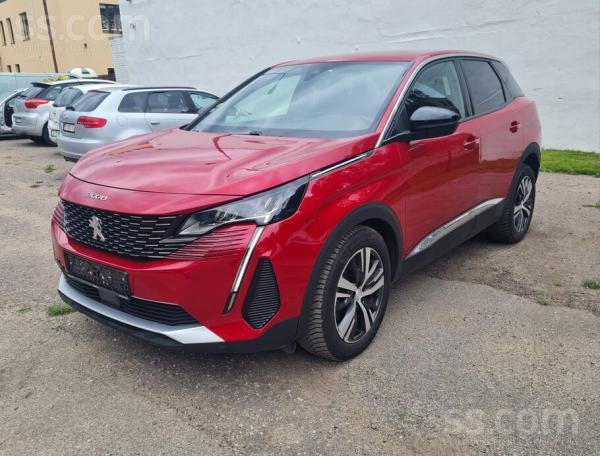Sarkans Peugeot 3008 2023 Jelgava, ar dzinēja tilpumu 1.50 L un nobraukumu 118 tūkst. km par 18490 €, foto 3 vietnē AUTOMOTO.COM.LV