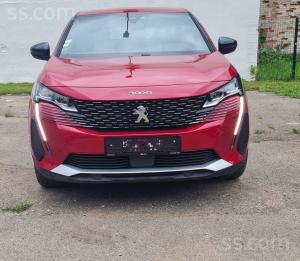 Sarkans Peugeot 3008 2023 Jelgava, ar dzinēja tilpumu 1.50 L un nobraukumu 118 tūkst. km par 18490 €, foto  vietnē AUTOMOTO.COM.LV
