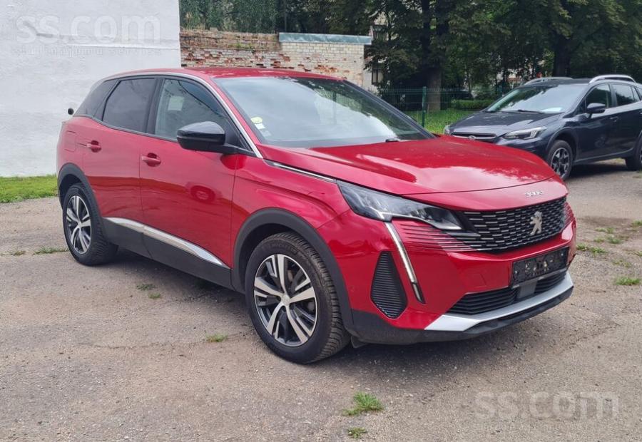 Sarkans Peugeot 3008 2023 Jelgava, ar dzinēja tilpumu 1.50 L un nobraukumu 118 tūkst. km par 18490 €, foto 3 vietnē AUTOMOTO.COM.LV