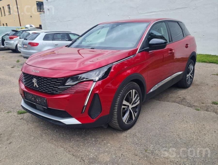 Sarkans Peugeot 3008 2023 Jelgava, ar dzinēja tilpumu 1.50 L un nobraukumu 118 tūkst. km par 18490 €, foto 4 vietnē AUTOMOTO.COM.LV