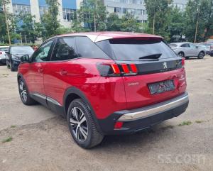 Sarkans Peugeot 3008 2023 Jelgava, ar dzinēja tilpumu 1.50 L un nobraukumu 118 tūkst. km par 18490 €, foto 5 vietnē AUTOMOTO.COM.LV