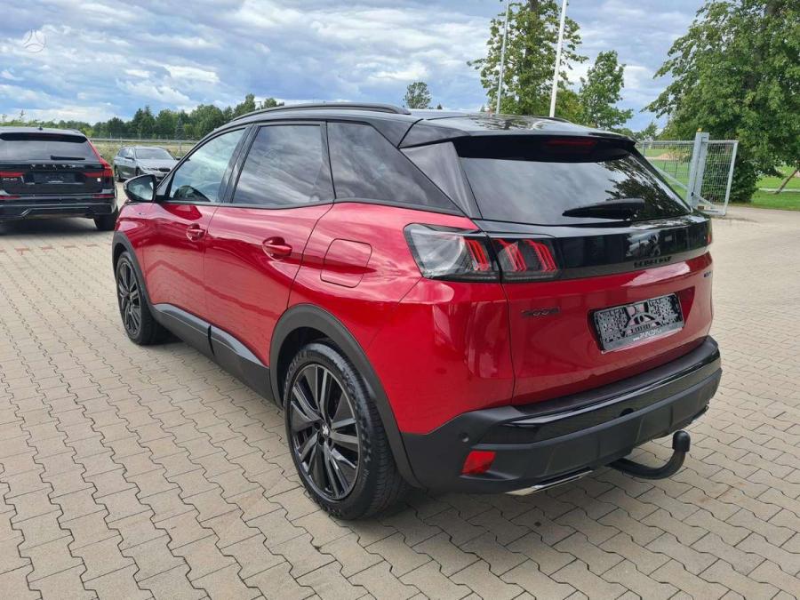Sarkans Peugeot 3008 2023 Šauļi, ar dzinēja tilpumu 1.60 L un nobraukumu 150 tūkst. km par 22700 €, foto 7 vietnē AUTOMOTO.COM.LV
