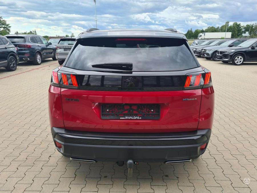 Sarkans Peugeot 3008 2023 Šauļi, ar dzinēja tilpumu 1.60 L un nobraukumu 150 tūkst. km par 22700 €, foto 8 vietnē AUTOMOTO.COM.LV