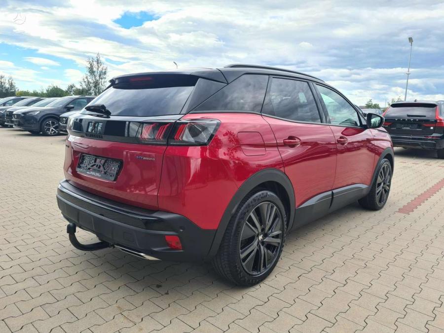 Sarkans Peugeot 3008 2023 Šauļi, ar dzinēja tilpumu 1.60 L un nobraukumu 150 tūkst. km par 22700 €, foto 9 vietnē AUTOMOTO.COM.LV