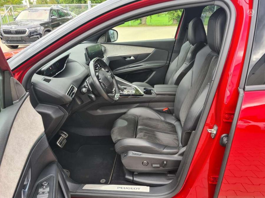 Sarkans Peugeot 3008 2023 Šauļi, ar dzinēja tilpumu 1.60 L un nobraukumu 150 tūkst. km par 22700 €, foto 14 vietnē AUTOMOTO.COM.LV