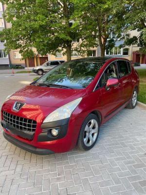 Red Peugeot 3008 2009 in Kaunas, with an engine capacity of 1.56 L and mileage of 346 thousand km for 3300 €, photo  on AUTOMOTO.COM.LV