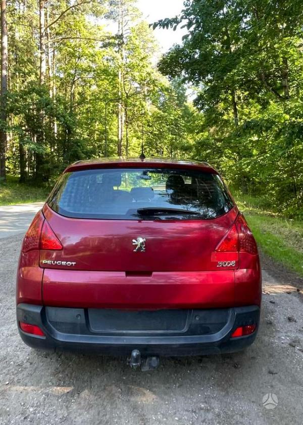 Sarkans Peugeot 3008 2009 Kauņa, ar dzinēja tilpumu 1.56 L un nobraukumu 346 tūkst. km par 3300 €, foto 4 vietnē AUTOMOTO.COM.LV