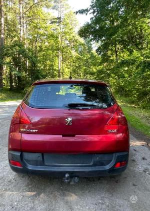 Sarkans Peugeot 3008 2009 Kauņa, ar dzinēja tilpumu 1.56 L un nobraukumu 346 tūkst. km par 3300 €, foto 5 vietnē AUTOMOTO.COM.LV