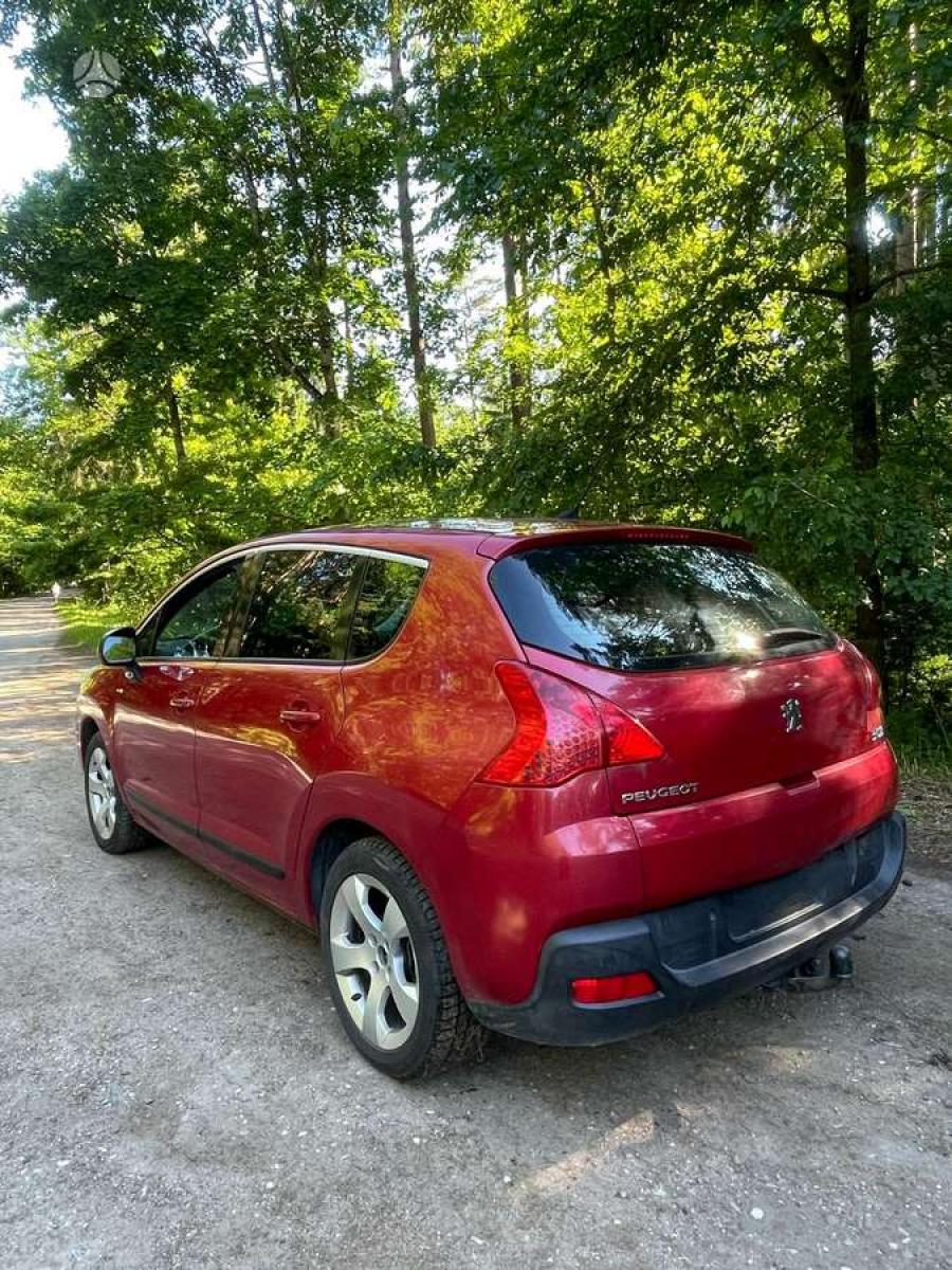 Sarkans Peugeot 3008 2009 Kauņa, ar dzinēja tilpumu 1.56 L un nobraukumu 346 tūkst. km par 3300 €, foto 6 vietnē AUTOMOTO.COM.LV