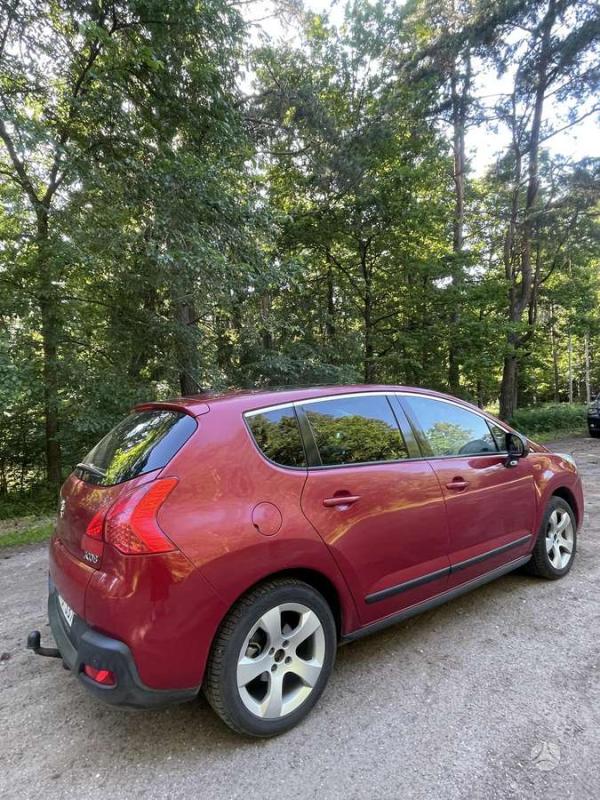 Sarkans Peugeot 3008 2009 Kauņa, ar dzinēja tilpumu 1.56 L un nobraukumu 346 tūkst. km par 3300 €, foto 6 vietnē AUTOMOTO.COM.LV