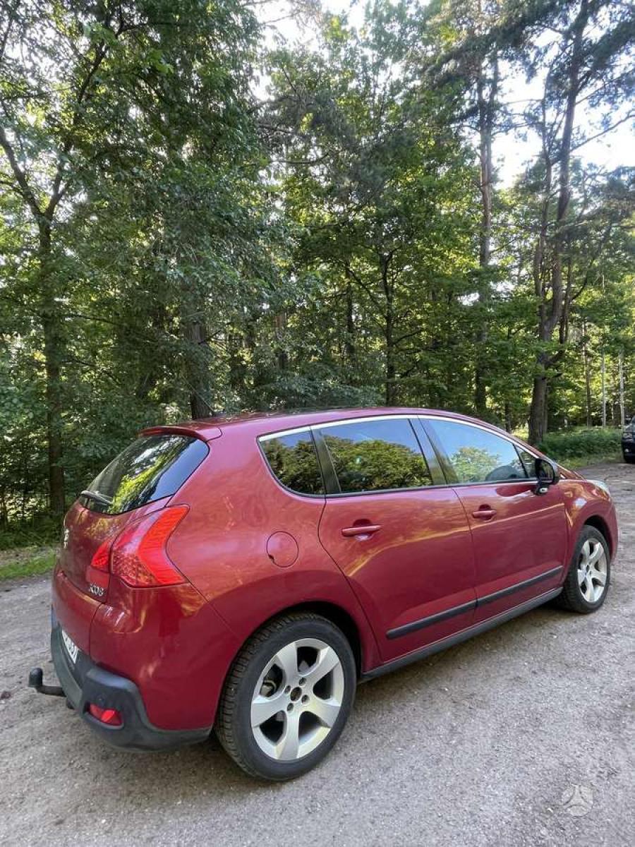Sarkans Peugeot 3008 2009 Kauņa, ar dzinēja tilpumu 1.56 L un nobraukumu 346 tūkst. km par 3300 €, foto 7 vietnē AUTOMOTO.COM.LV