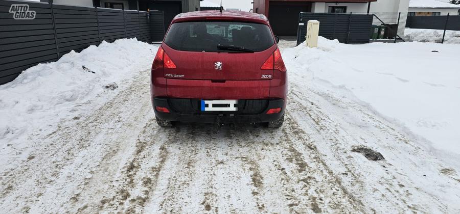 Red Peugeot 3008 2013 in Kaunas, with an engine capacity of 1.60 L and mileage of 211 thousand km for 3500 €, photo 6 on AUTOMOTO.COM.LV