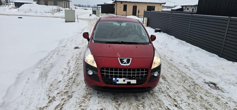 Red Peugeot 3008 2013 in Kaunas, with an engine capacity of 1.60 L and mileage of 211 thousand km for 3500 €, photo 11 on AUTOMOTO.COM.LV