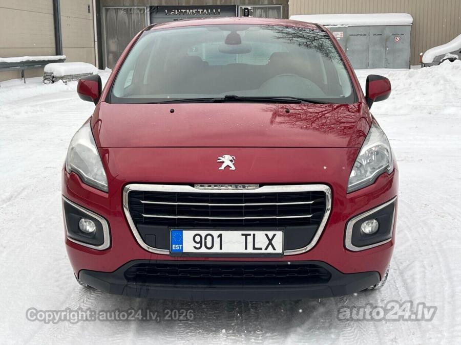 Sarkans Peugeot 3008 2016 Narva, ar dzinēja tilpumu 1.60 L un nobraukumu 190 tūkst. km par 5499 €, foto 3 vietnē AUTOMOTO.COM.LV