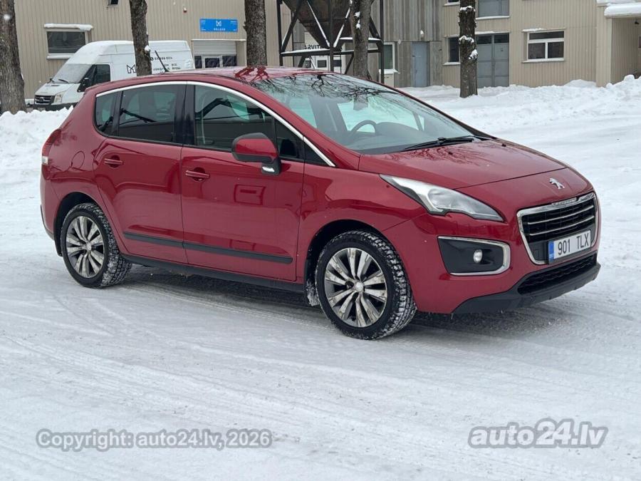 Red Peugeot 3008 2016 in Narva, with an engine capacity of 1.60 L and mileage of 190 thousand km for 5499 €, photo 2 on AUTOMOTO.COM.LV