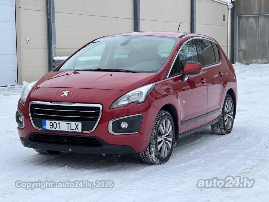 Red Peugeot 3008 2016 in Narva, with an engine capacity of 1.60 L and mileage of 190 thousand km for 5499 €, photo 8 on AUTOMOTO.COM.LV