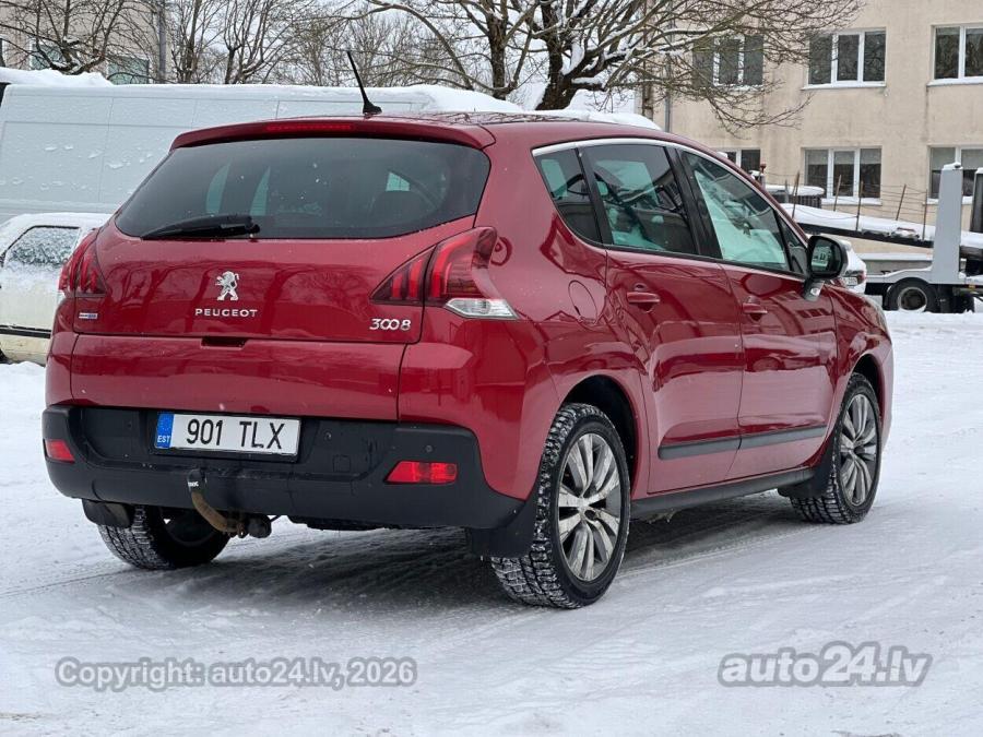 Red Peugeot 3008 2016 in Narva, with an engine capacity of 1.60 L and mileage of 190 thousand km for 5499 €, photo 12 on AUTOMOTO.COM.LV